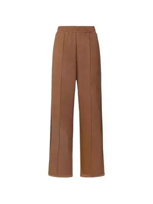 HINNOMINATE Pintuck Elasticated-waist Trousers - Brown