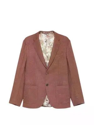 Etro Single-breasted Blazer - Pink
