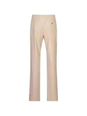Agnona Drawstring-waist Straight-leg Trousers