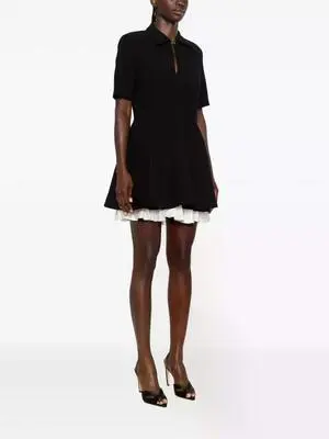 Sandro Ruffled Mini Dress