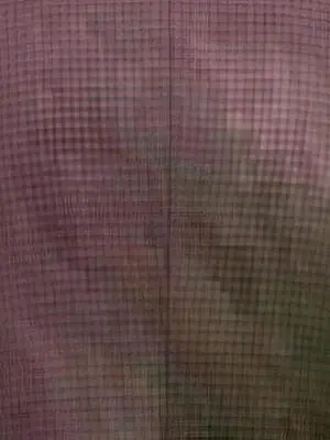 Isaia Micro-patterned Single-breasted Jacket - Purple