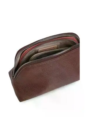 COCCINELLE Grained Leather Clutch Bag