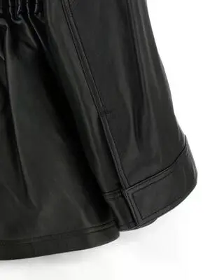 RÓHE Sculptural-waist Leather Jacket