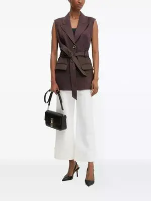 MORGAN Wide-leg Cropped Jeans