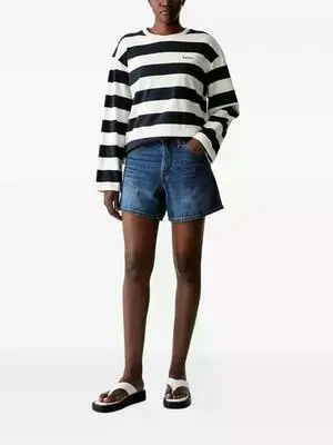 LEVI'S Cinch Logo-patch Denim Shorts