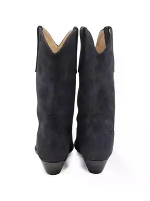 ISABEL MARANT VINTAGE 2020s Duerto Cowboy Boots - Black