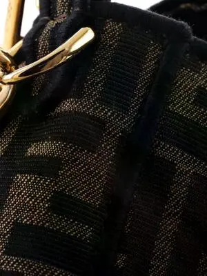 Fendi Zucca Canvas Medium Shoulder Bag