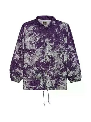 Needles Scatter Print Coach Jacket
