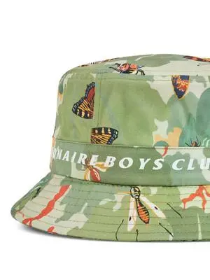 BILLIONAIRE BOYS CLUB Camouflage Print Bucket Hat - Green