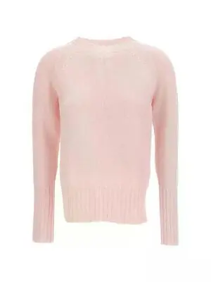 DRUMOHR Merino Wool Ribbed-knit Sweater - Pink