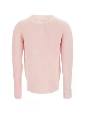 DRUMOHR Merino Wool Ribbed Knit Sweater
