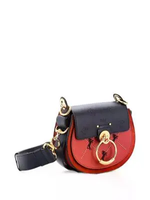 Chloé Tess Bag Embroidered Leather Small Crossbody Bag