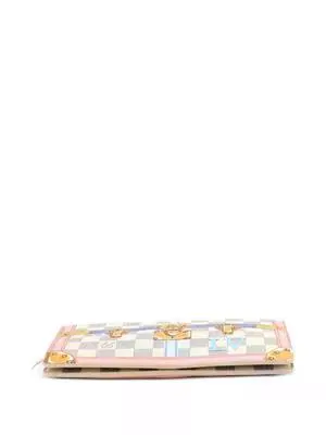 LOUIS VUITTON Damier Summer Trunks Weekend Pochette Clutch Bag