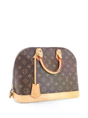 LOUIS VUITTON Alma Handbag Monogram Canvas Pm Satchel