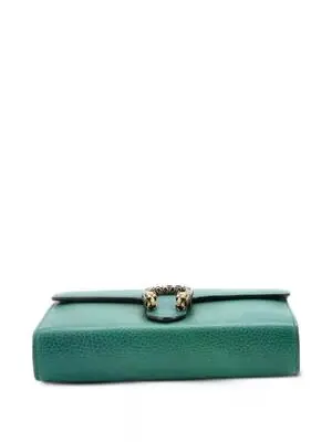 Gucci Dionysus Chain Wallet Small Crossbody Bag - Green
