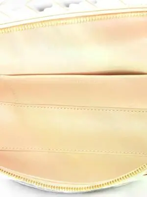 Bottega Veneta Intrecciato Leather Vanity Case Crossbody Bag - Pink