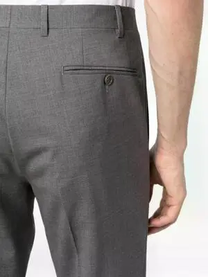 Canali Tailored Pressed-crease Trousers