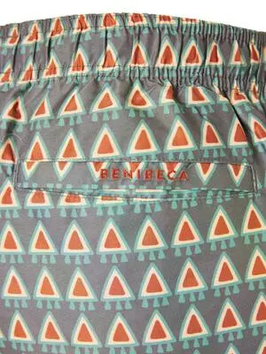 BENIBECA Geometric Print Swim Shorts