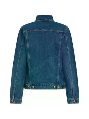 7 For All Mankind Perfetc Button-fastening Denim Jacket - Blue