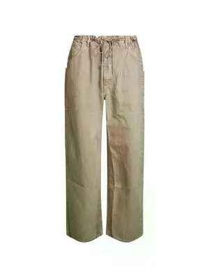 AGOLDE Shaw Drawstring Jeans - Neutrals
