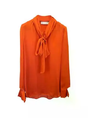 Stella McCartney Pussy-bow Buttoned Blouse