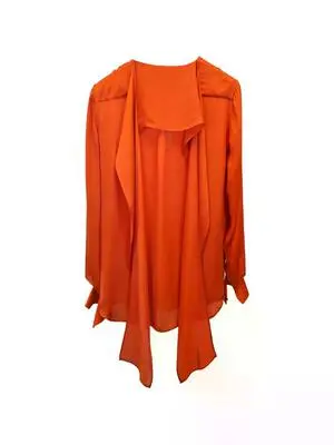 Stella McCartney Pussy-bow Buttoned Blouse