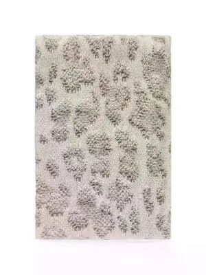 Avant Toi Leopard-pattern Knit Scarf - Neutrals