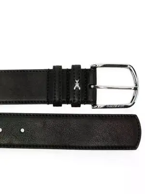 Patrizia Pepe Leather Logo Detail Belt