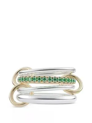 SPINELLI KILCOLLIN Nimbus Emerald Ring - Silver