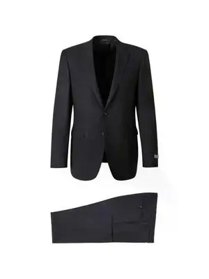 Canali Single-breasted Notched-lapels Suit - Grey