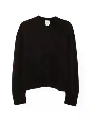 ALYSI Ribbed-trim Sweater - Brown