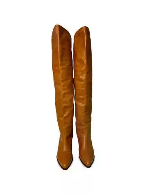ISABEL MARANT VINTAGE Remko Over-the-knee Boots - Brown