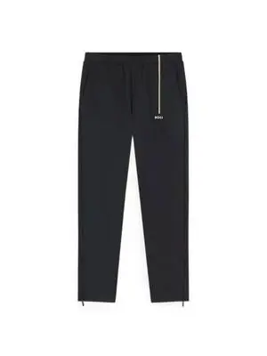 BOSS Logo-print Stripe-detail Track Pants