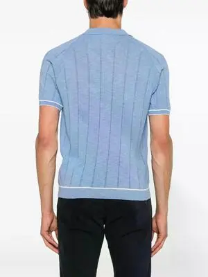 JEORDIE'S Vertical-stripe Short-sleeve T-shirt