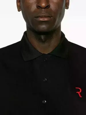 RHUN Logo-embroidered Short-sleeve Polo Shirt