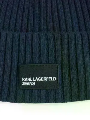 Karl Lagerfeld Logo-patch Beanie
