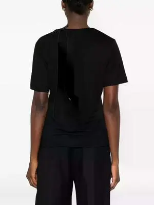 Simone Rocha Bow Detail Crew Neck T-shirt