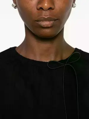 Simone Rocha Bow Detail Crew Neck T-shirt