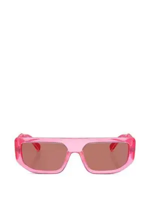 Dolce & Gabbana Rectangle-frame Sunglasses - Pink