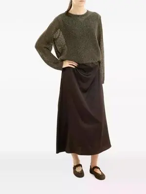 Ralph Lauren Open-knit Long-sleeve Sweater - Green