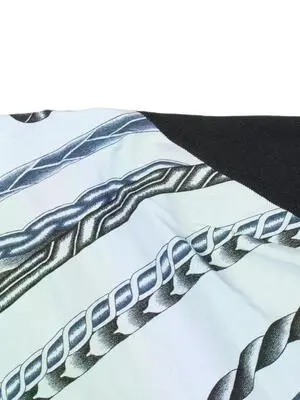 Hermès 2010s Rope-print T-shirt