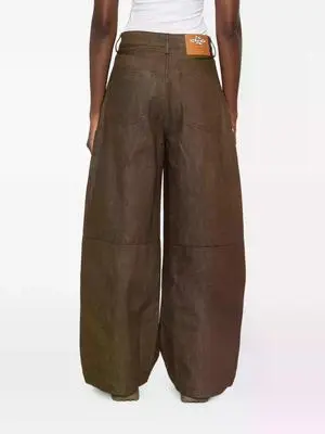 Simone Rocha Embellished Logo-patch Jeans