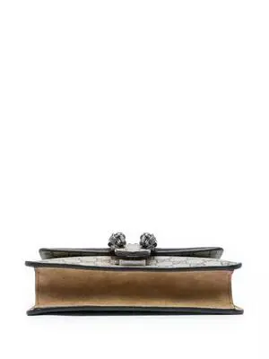 Gucci Gg Supreme Dionysus Crossbody Bag - Neutrals