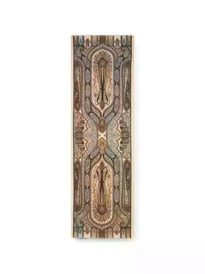 Etro Cashmere, Silk And Wool Scarf With Paisley Motif - Neutrals