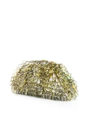 Cult Gaia Jaala Nano Beaded Crossbody Bag - Green