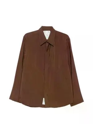RANRA Long-sleeve Shirt - Brown