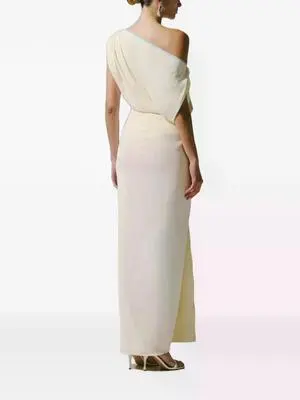 BAOBAB Knot-detail Ruched Maxi Dress
