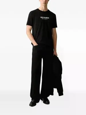 TRUSSARDI Logo-print Short-sleeve T-shirt