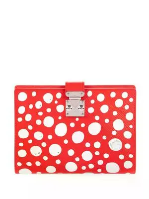 LOUIS VUITTON X Yayoi Kusama Paul Infinity Dots Notebook Cover - Red
