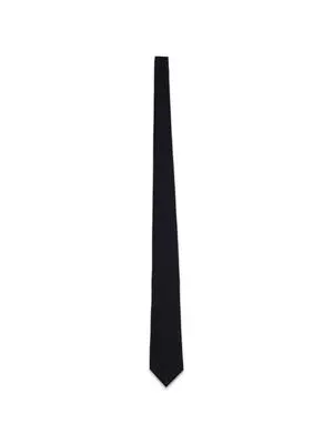 Giorgio Armani Silk Neck Tie - Black